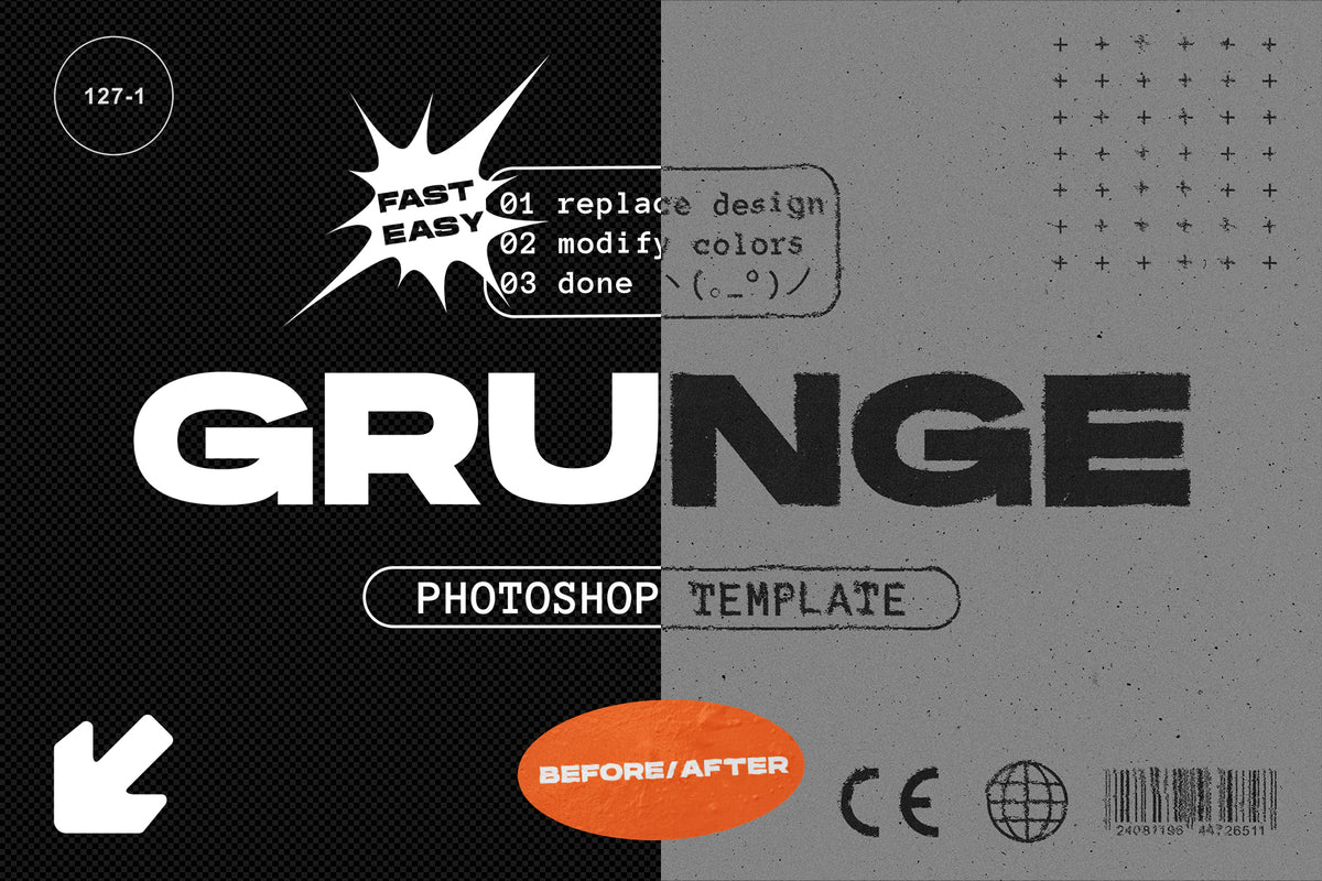 FREE Grunge Effect Template